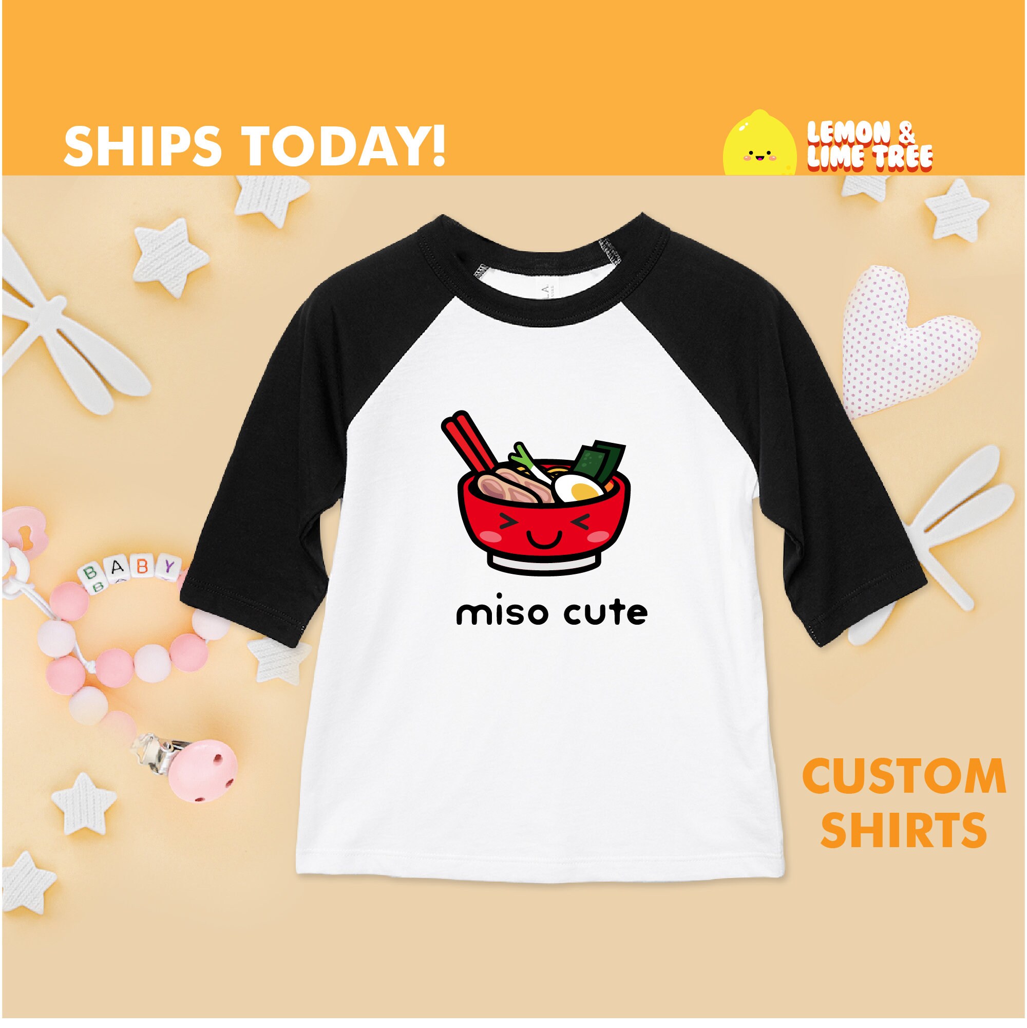 Miso Cute Onesie Miso Cute Shirt Baby Onesie Girl Baby | Etsy