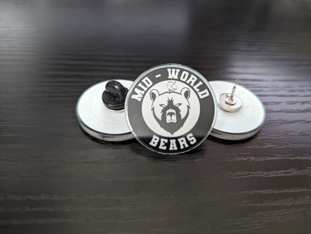 Mid-world Bears Pin | 1.25", Stephen King, Ka, Mid-world, the Dark ...