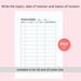 Exam Study Timetable Template, Exam Tracker Printable, Exam Revision ...