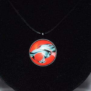 Thundercats Pendant Necklace | Eye of Thundera, Black Alloy, 50 Cm ...