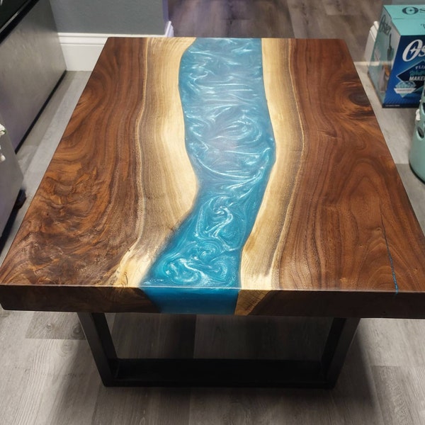 Epoxy River Table - Etsy
