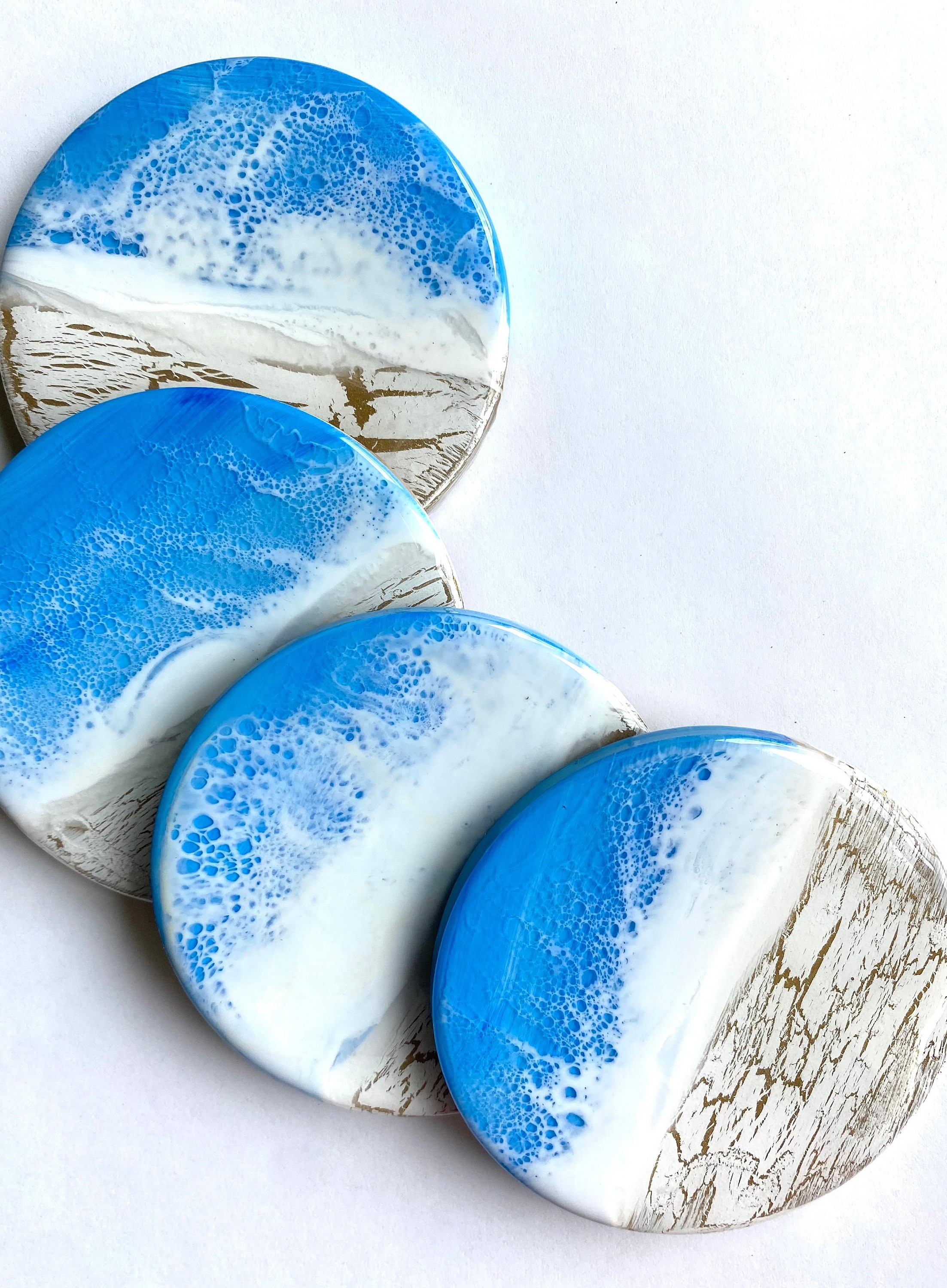 Ocean Coasters, Ocean Coaster Sets, Nautical Gifts, Nautical Decor ...