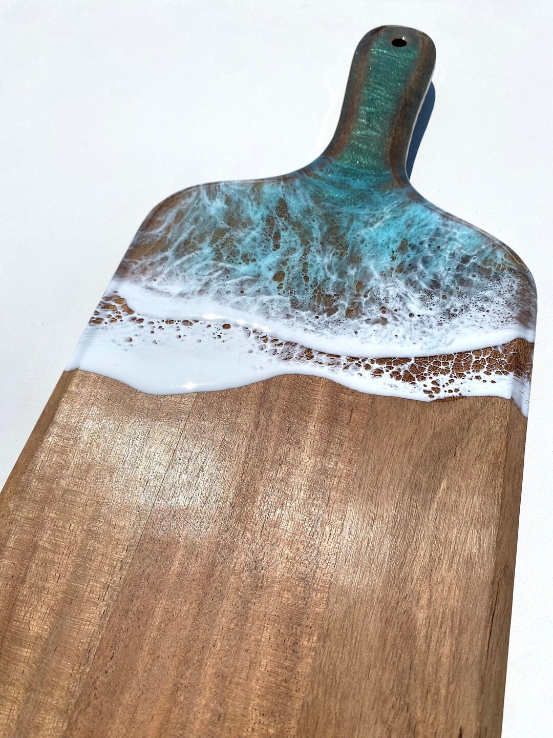 Ocean Cutting Board, Acacia Ocean Boards - Etsy