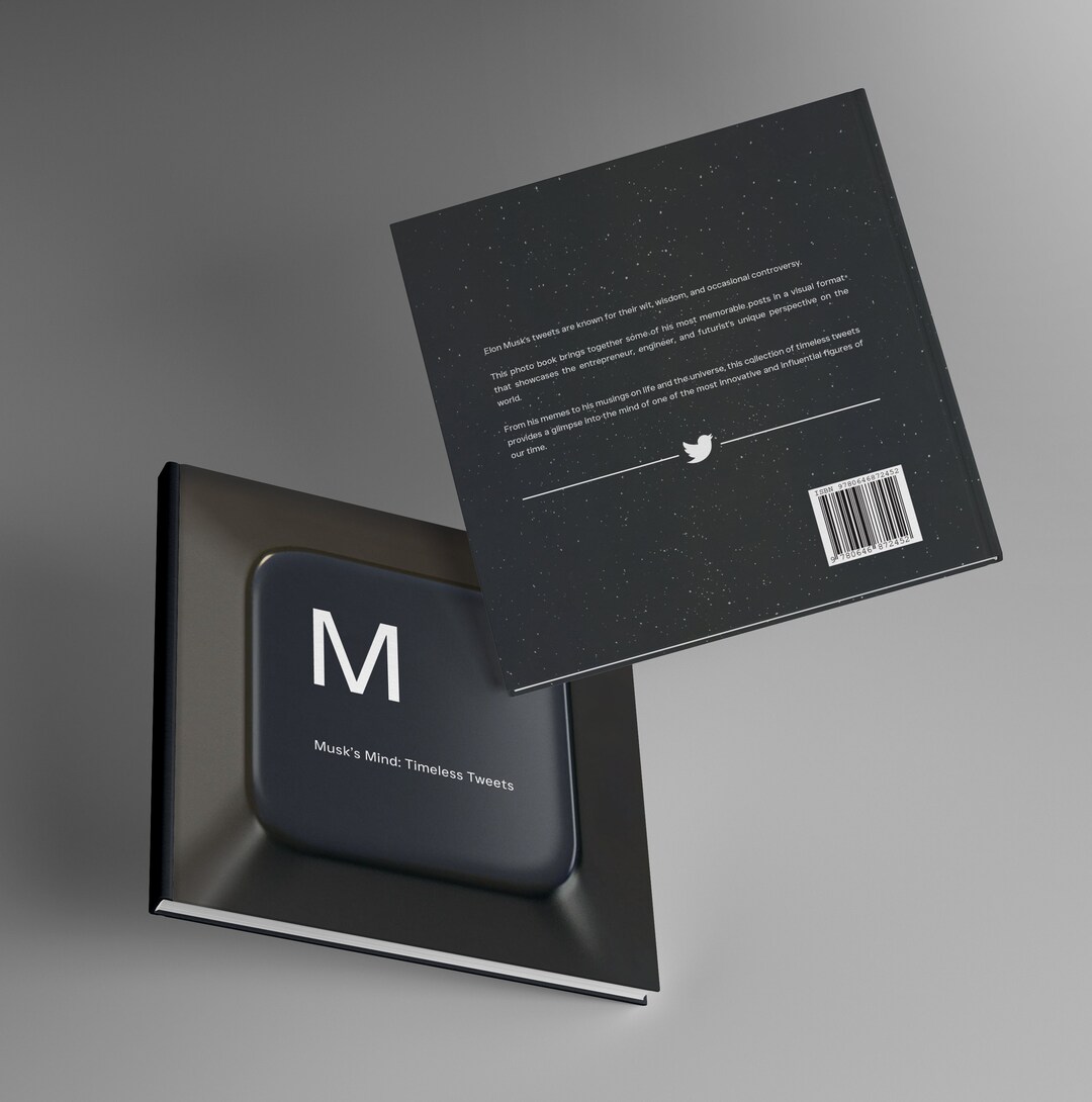 Elon Musk Tweet Book | 55 Iconic Tweets From Elon Musk | Collectable ...