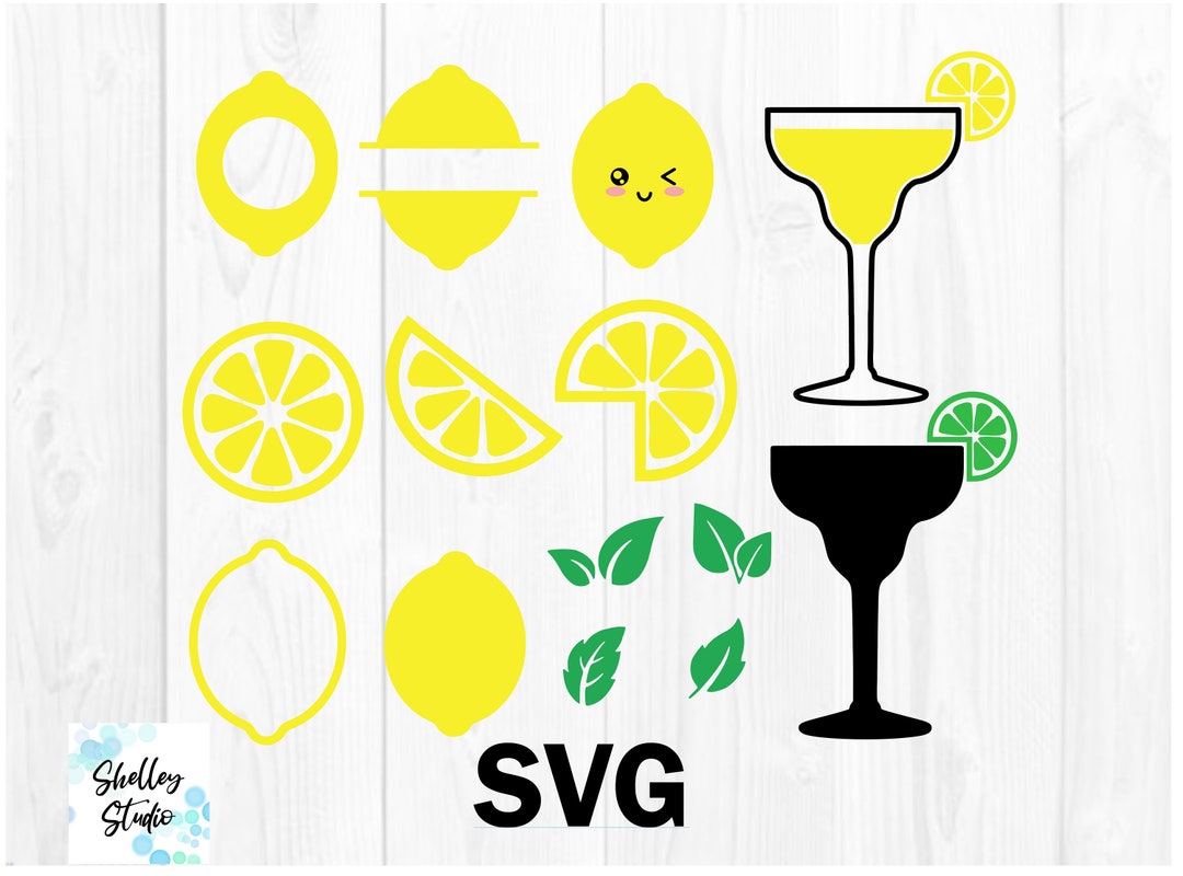 Zitronen svg Bündel Zitronen svg Lemon svg Lemon svg Lemon - Etsy.de