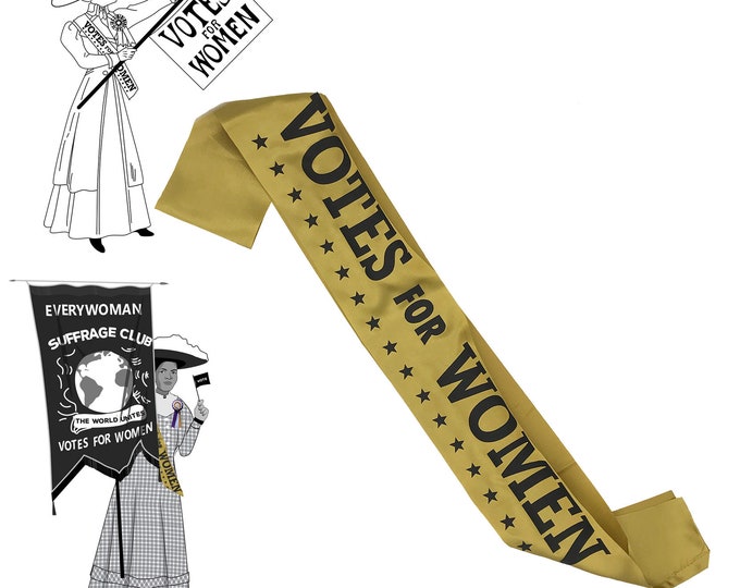 Sister Suffragette Sash - Etsy