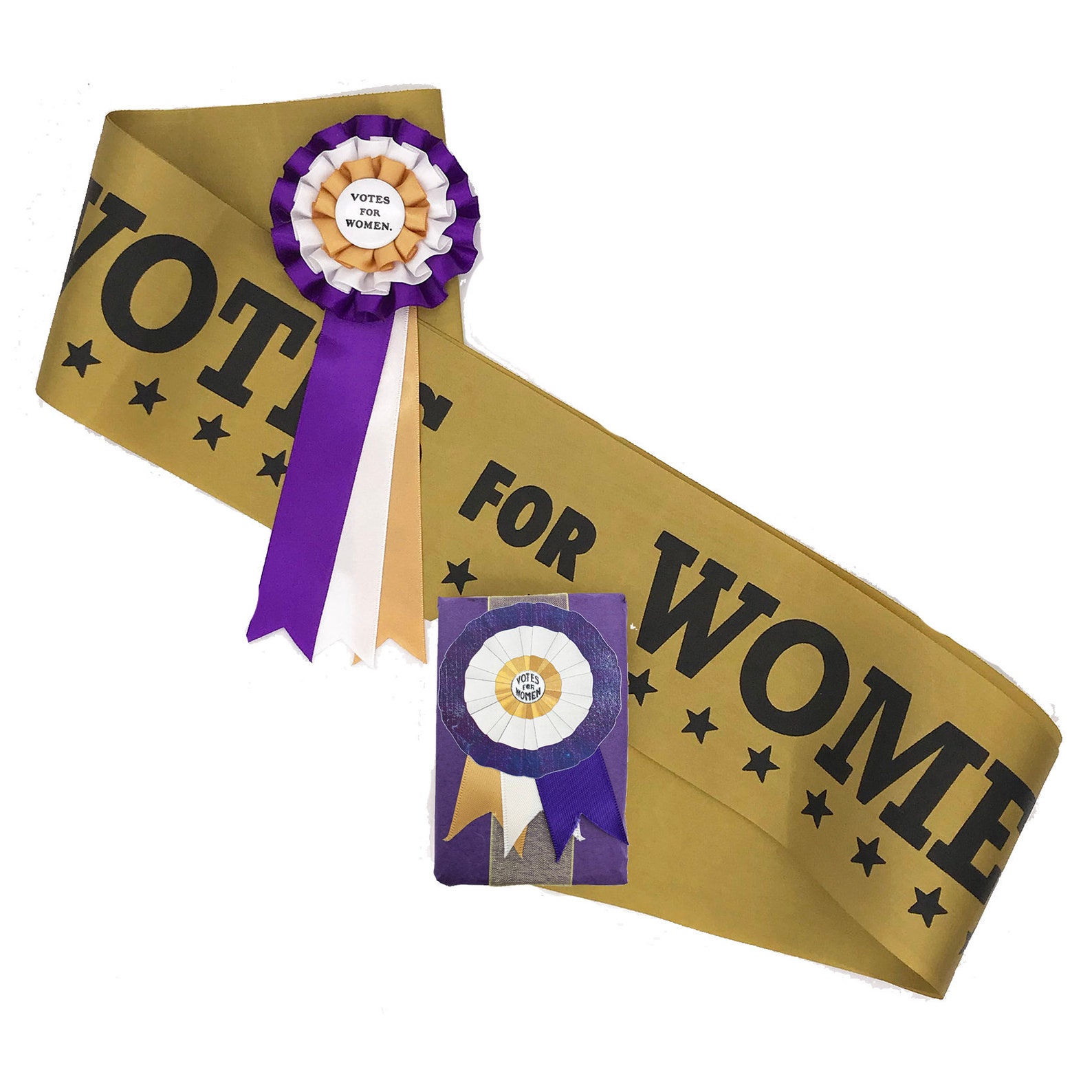 SUFFRAGIST Sash Rosette and Artisan Soap in Gift Box susan - Etsy