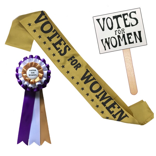 Suffragette Sash - Etsy
