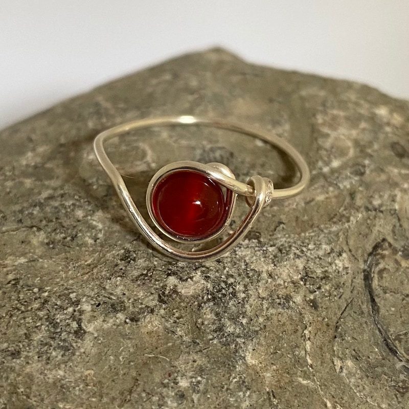 Red Ring - Etsy
