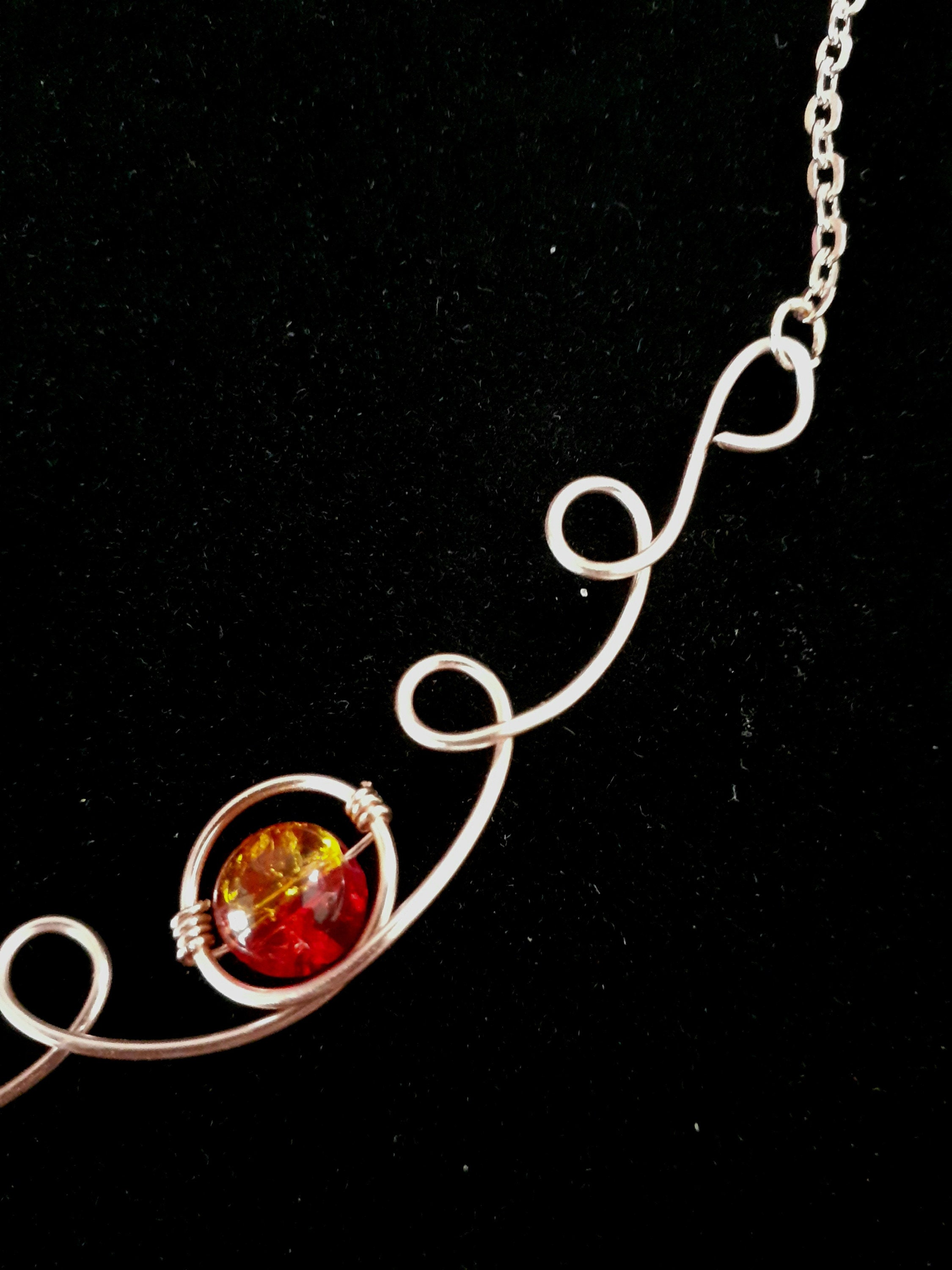 Ensemble de bijoux en or rose au Royaume-Uni collier plaqué - Etsy France