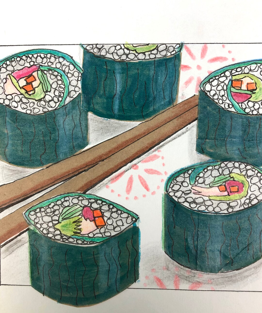 Sushi Sushi Print - Etsy