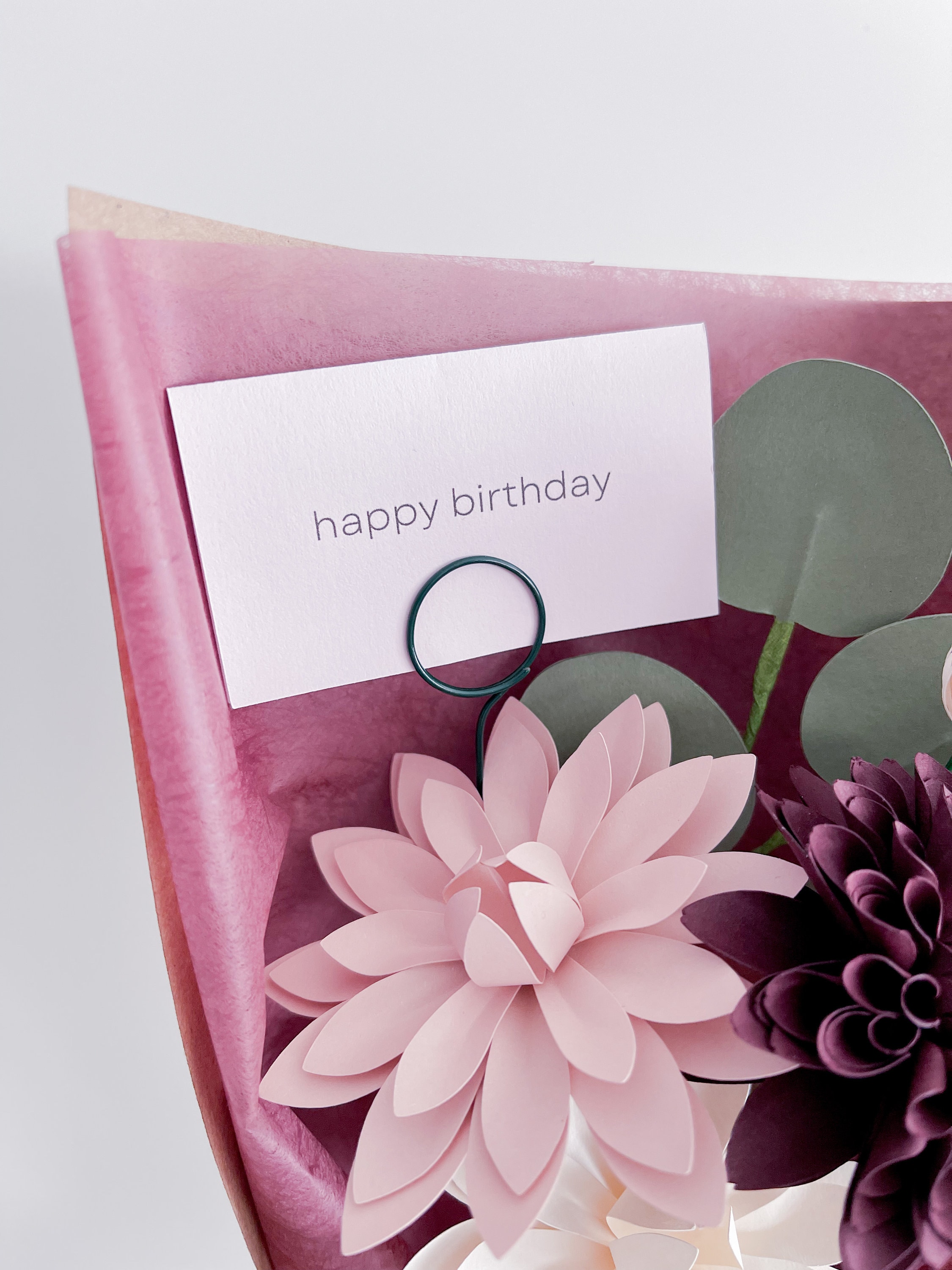 Paper Flower Bouquet Paper Anniversary Paper Gifts - Etsy