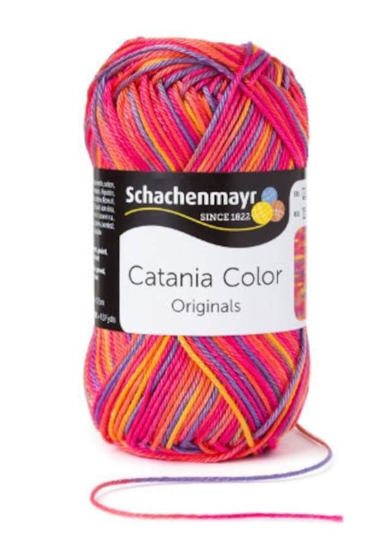Schachenmayr Catania Mercerized Cotton Yarn: Multicolored Amigurumi ...