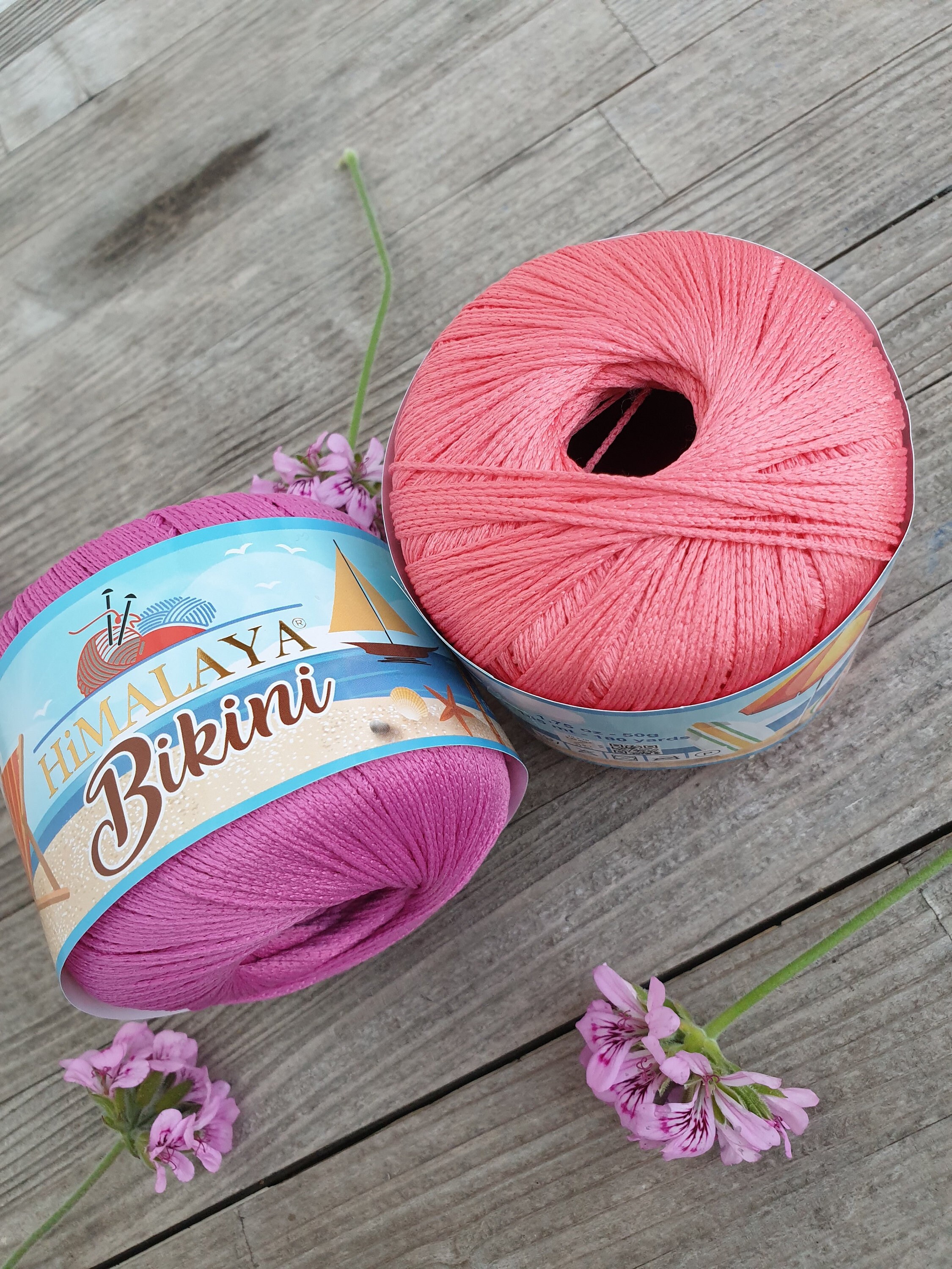 Himalaya Bikini Yarn, Summer Crochet Knitting Yarn - Etsy
