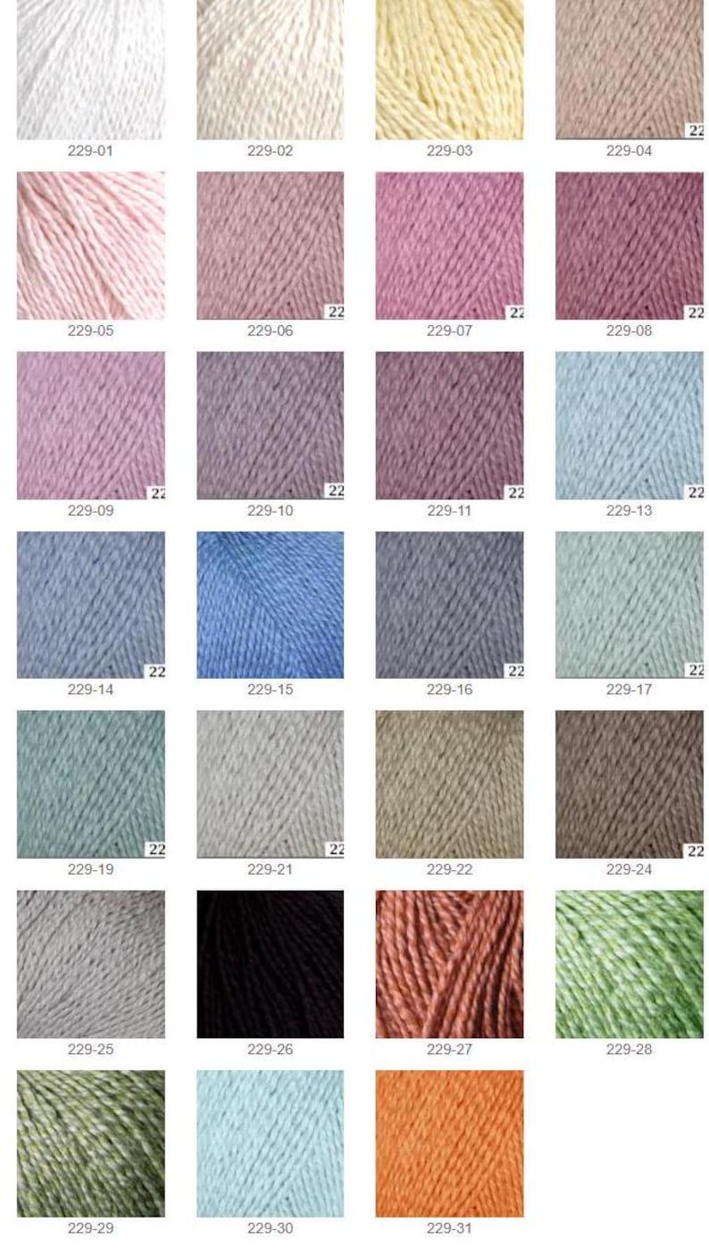 Cotton Silk Blend Yarn: Fibra Natura Papyrus, Summer Crochet Yarn ...