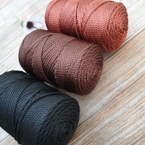 Polypropylene Macrame Rope: 100gr, 150mt for Bags & Home Decor. Tariffs ...