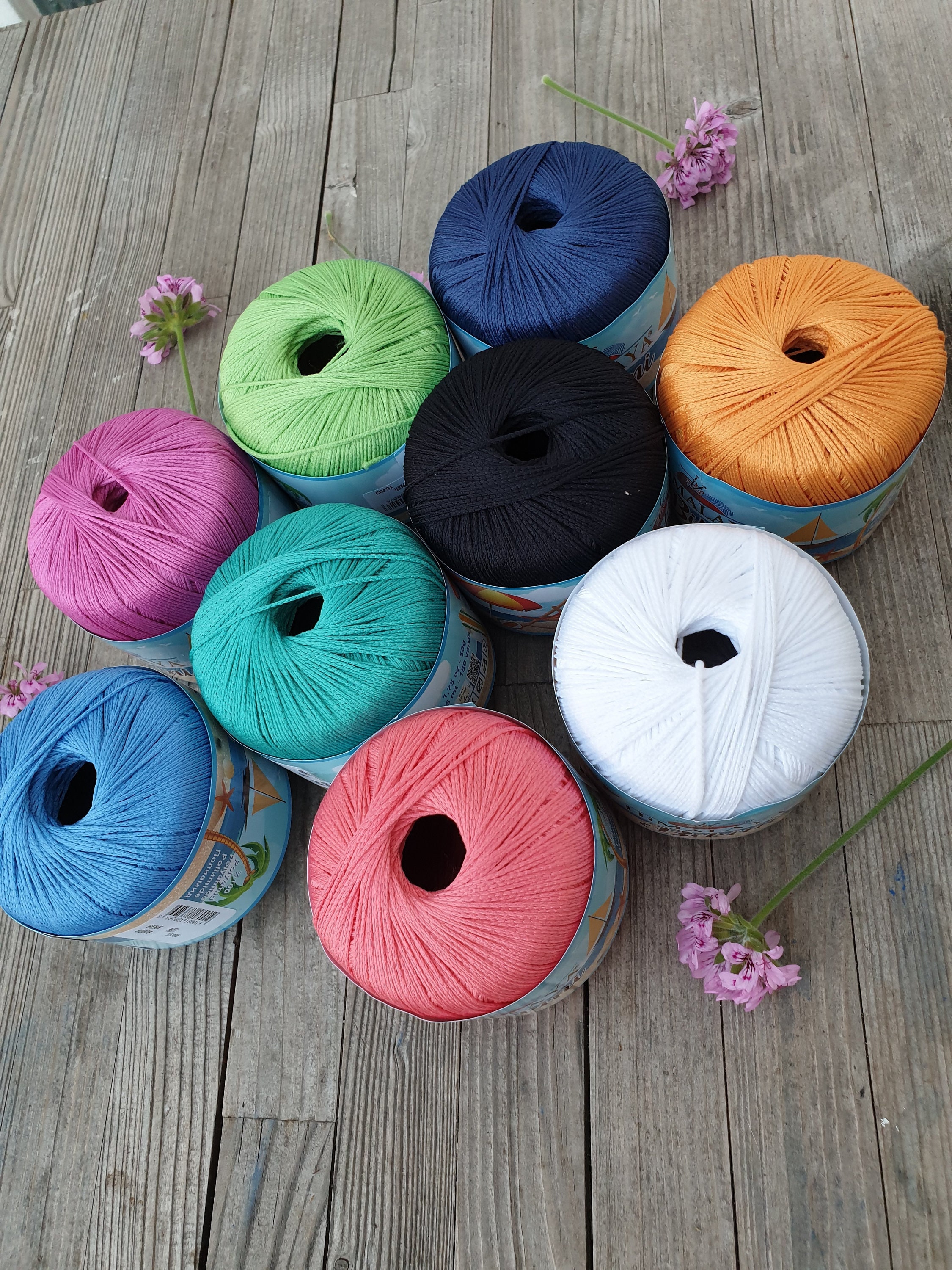 Himalaya Bikini Yarn, Summer Crochet Knitting Yarn - Etsy