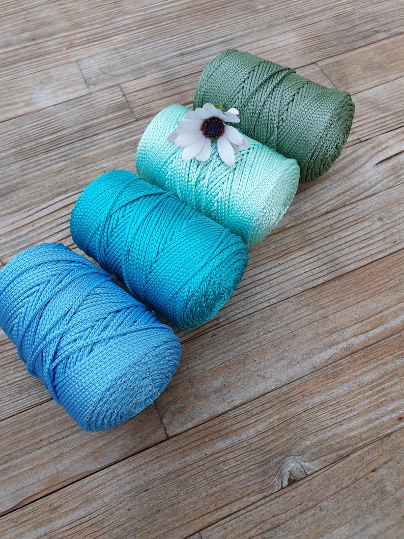 Polypropylene Macrame Rope: 100gr, 150mt for Bags & Home Decor. Tariffs ...