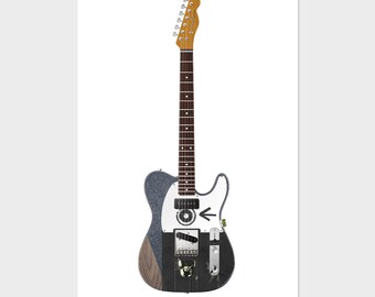 Fender Telecaster Art - Etsy