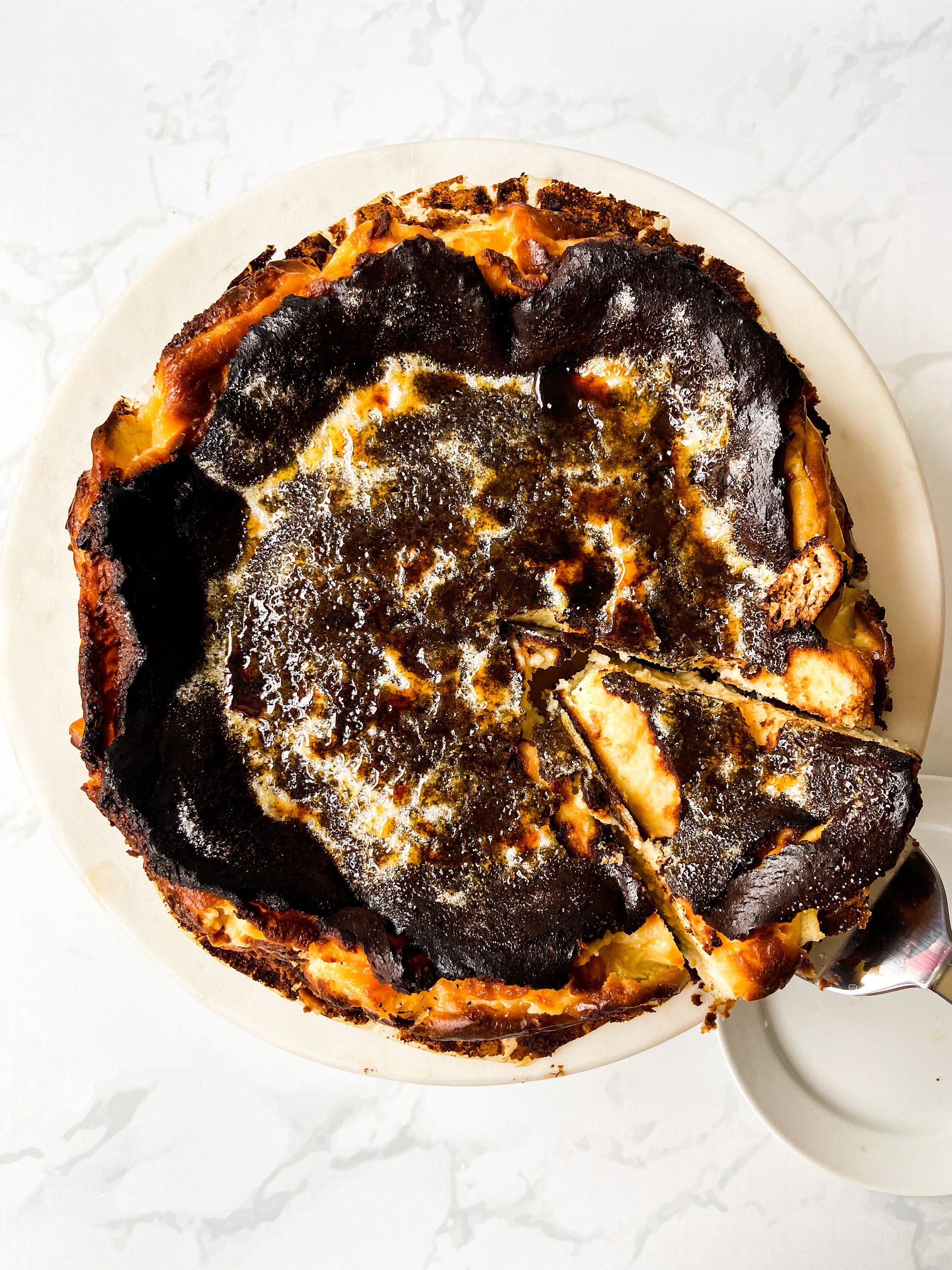 Foolproof Burnt Basque Cheesecake Baking Recipe Card Digital Download ...