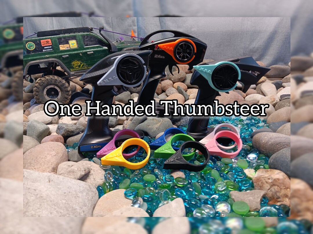 One Handed Thumb Steer for a RC Truck Controller (traxxas,axial,redcat ...