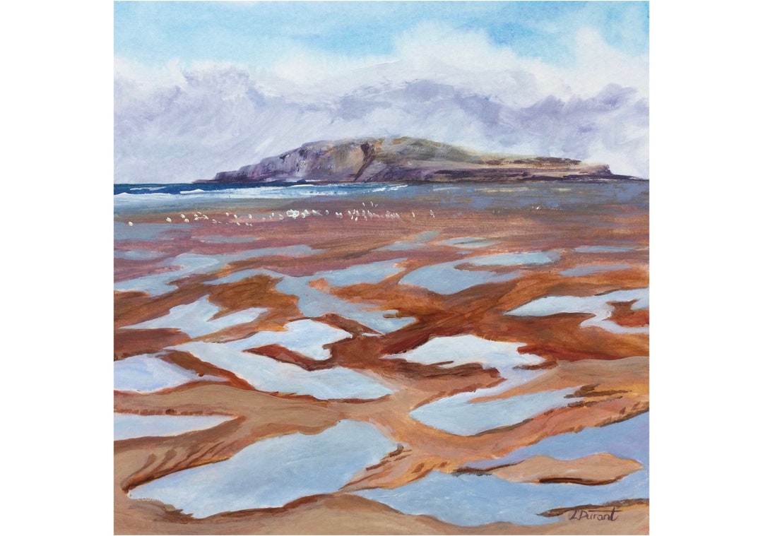 Gower Painting Llangennith Beach Original Acrylic Painting Gower Gift ...