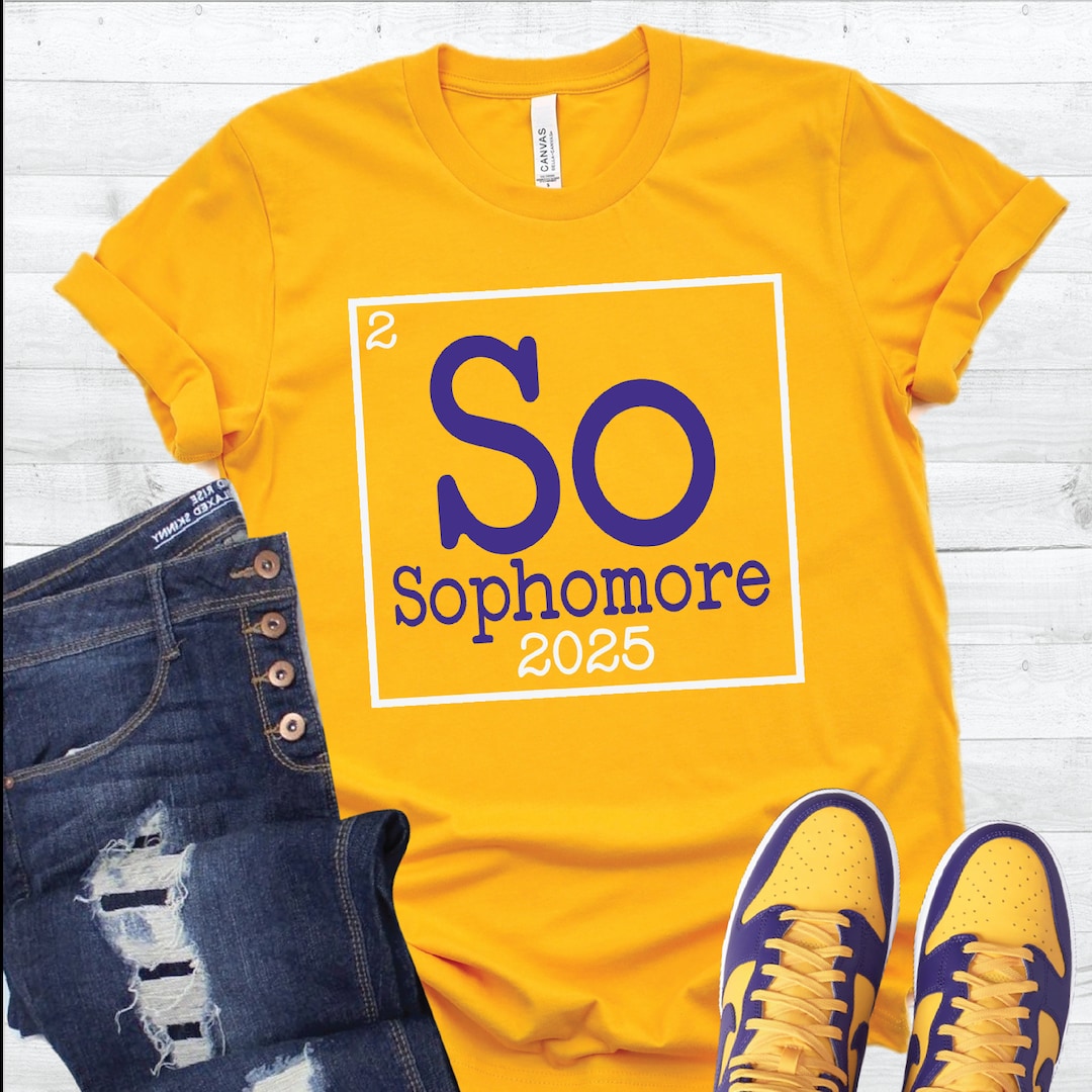 Sophomore 2025 T-shirt, Graduation Tee, Sophomore Class of 2025, Class ...