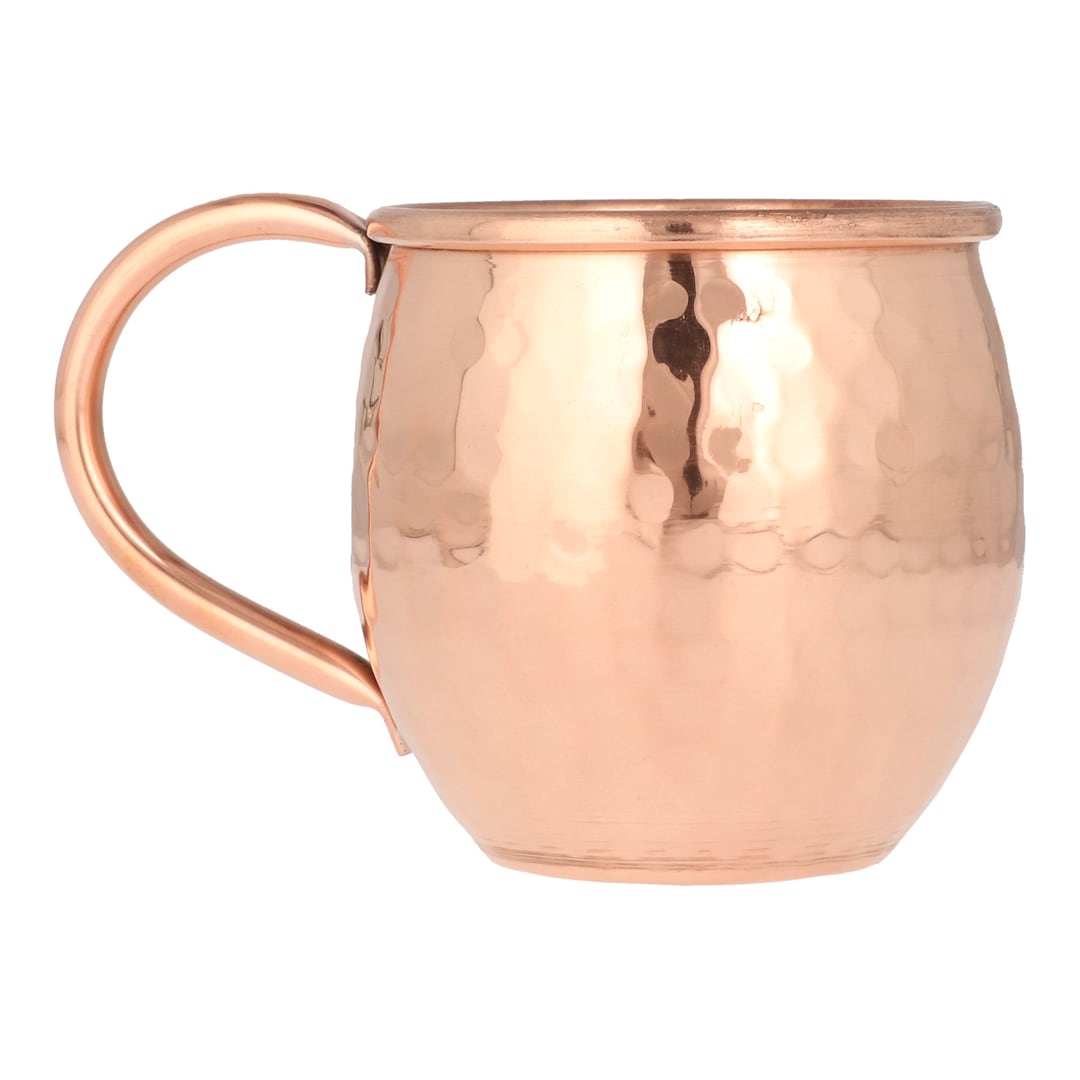 Hammered Copper Mug | Set of Four Moscow Mule Mug | 100% Copper - Etsy