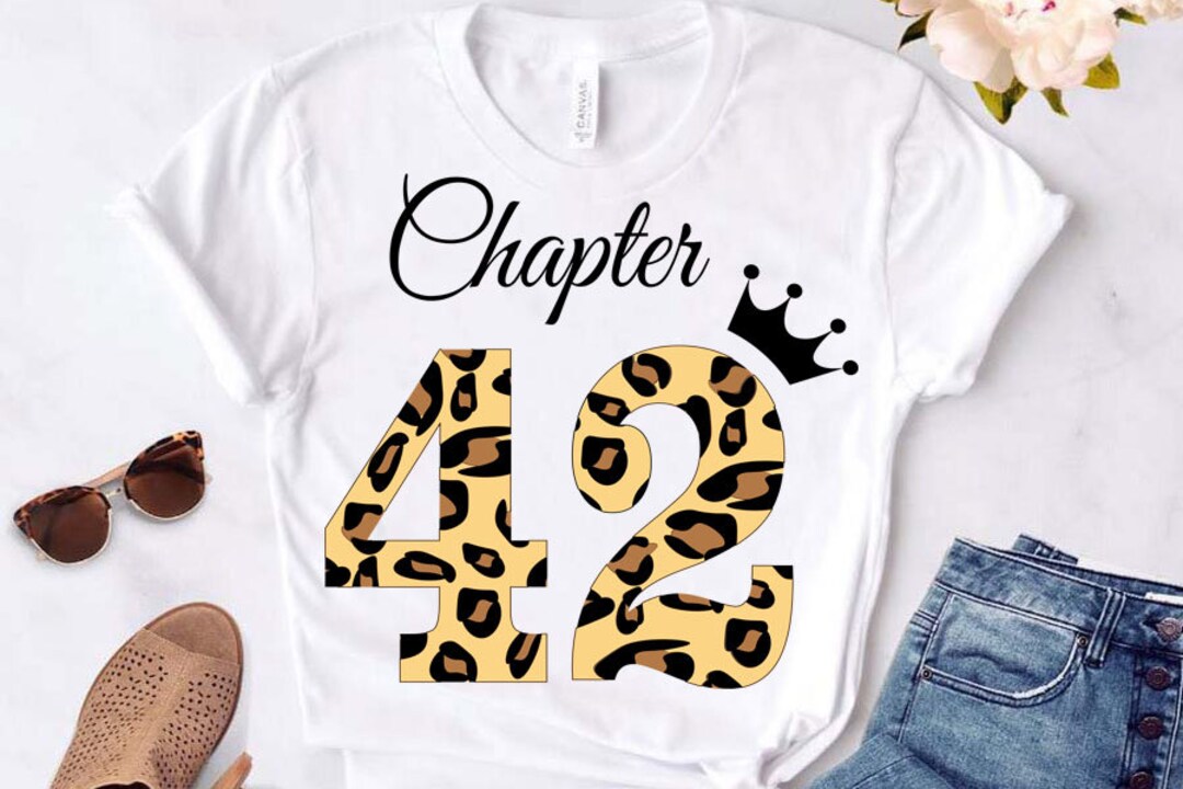 Birthday Chapter 42 Svg, Birthday Svg, 42 Birthday Svg, 42 Birthday ...