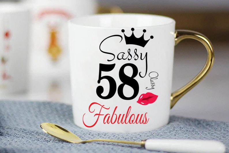 Sassy Classy 58th Svg Birthday Svg 58 Birthday Svg 58 | Etsy