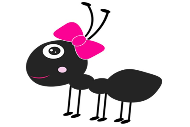 Girl Ant Svg Ant Svg Cute Ant Svg Ant Clipart Ant Svg - Etsy