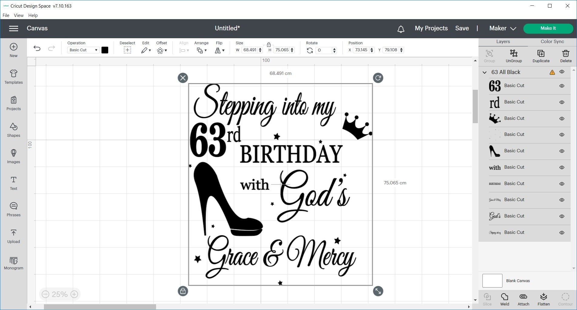 63rd Birthday Svg Queen Birthday 63rd Svg 63rd Birthday Svg Etsy