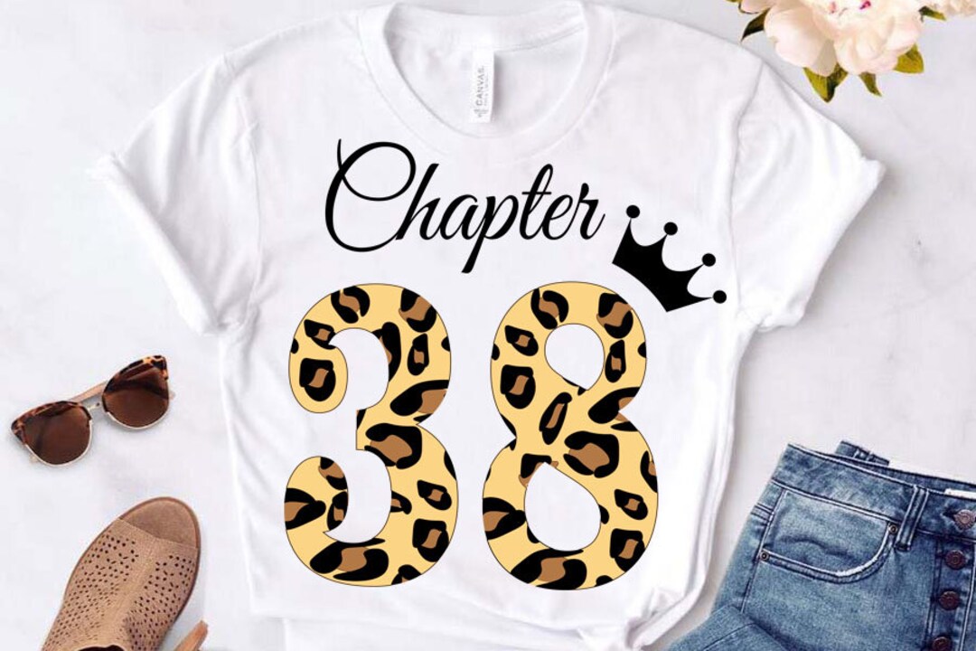 Birthday Chapter 38th Svg, Birthday Svg, 38th Birthday Svg, 38th ...