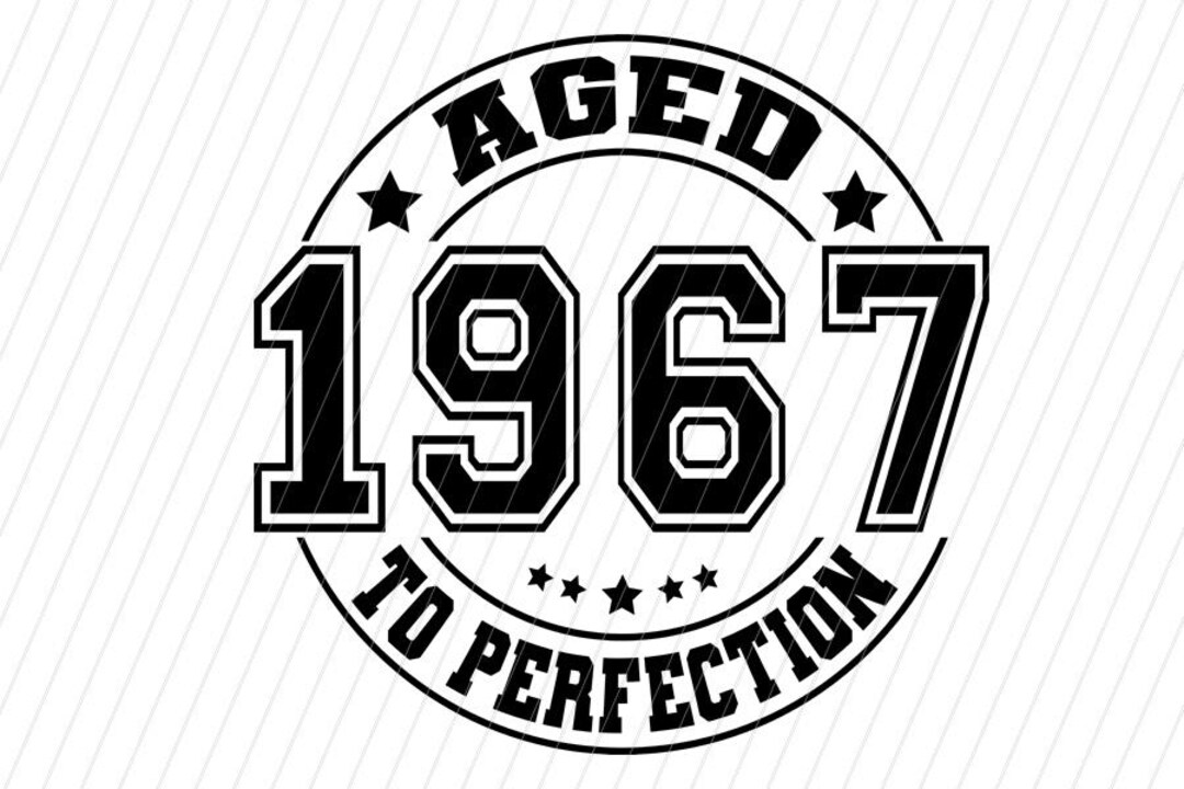 Vintage 1967 Svg Png, Retro 1967 Svg Png, Retro 57th Birthday Svg ...