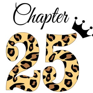 Birthday Chapter 25th Svg, Birthday Svg, 25th Birthday Svg, 25th ...
