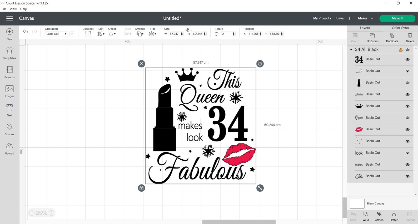 34th Birthday Svg Queen Birthday 34th Svg 34th Birthday Svg | Etsy