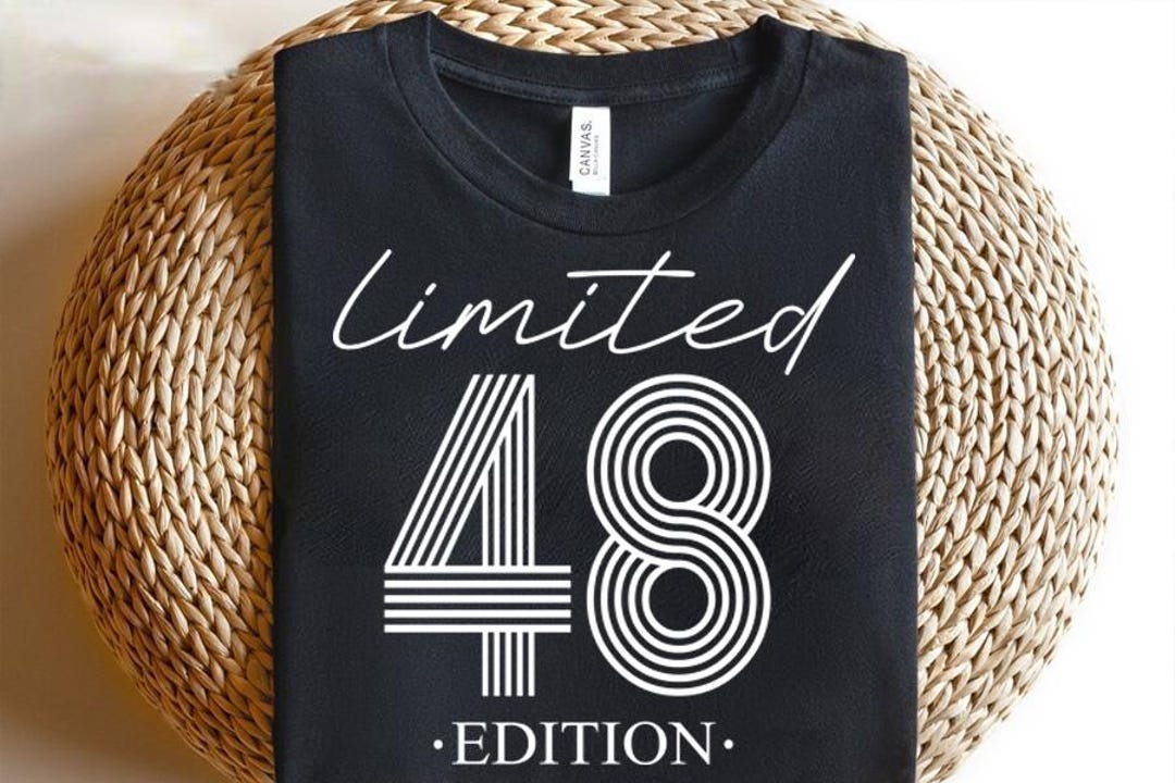 48th Birthday Svg Png, Boy 48th Birthday Png Svg, Girl 48th Birthday ...