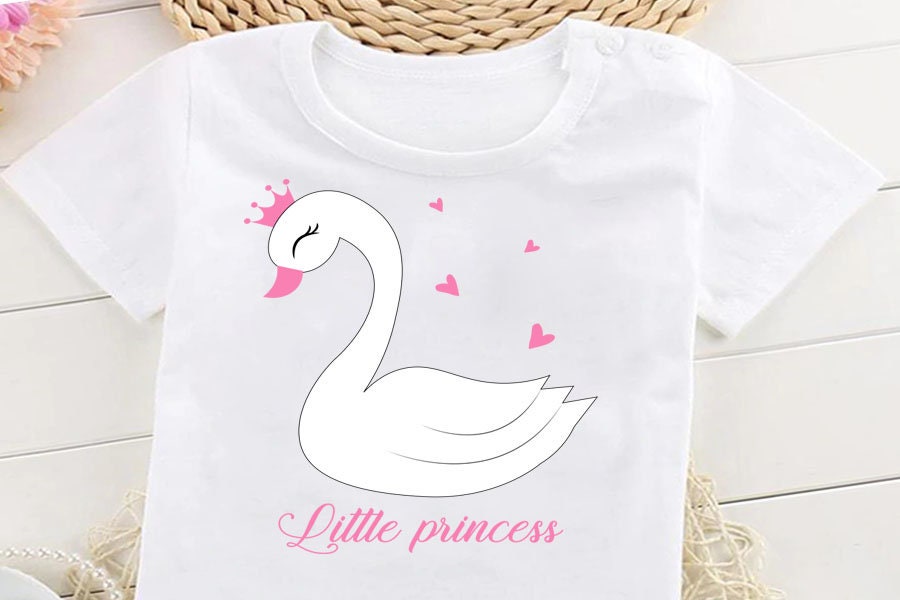 Swan Svg Princess Swan Svg Cute Swan Svg Animal Svg - Etsy UK
