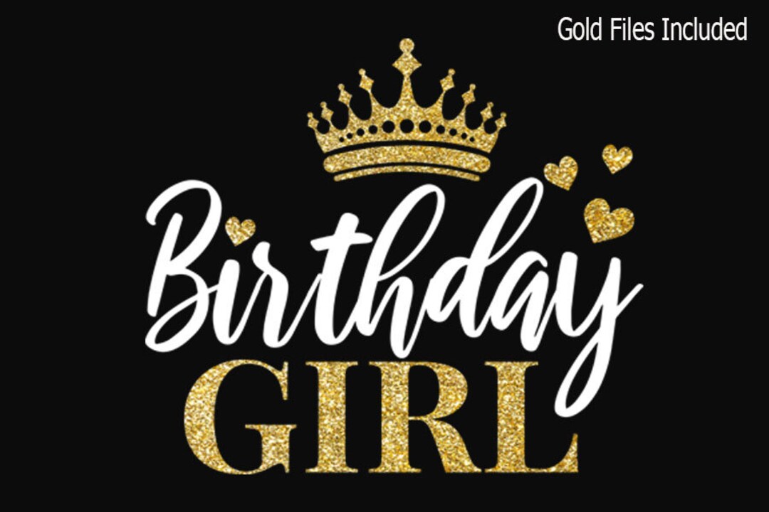 Cumpleaños niña Svg niña cumpleaños Svg cumpleaños princesa - Etsy México