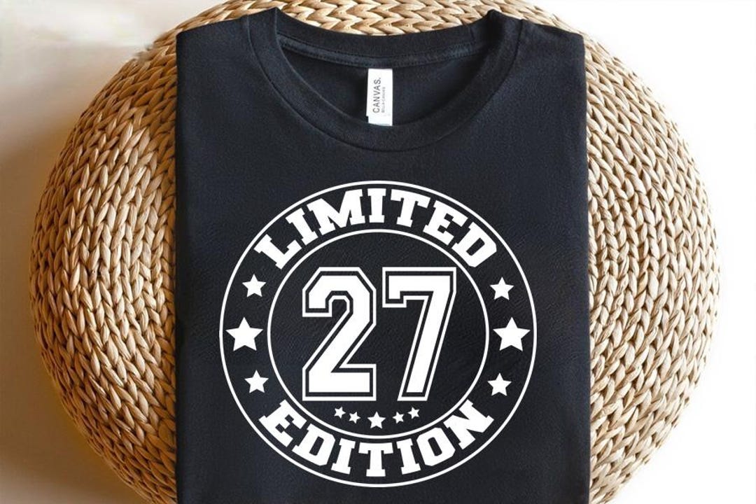 27th Birthday Svg Png, Boy 27th Birthday Png Svg, Girl 27th Birthday ...