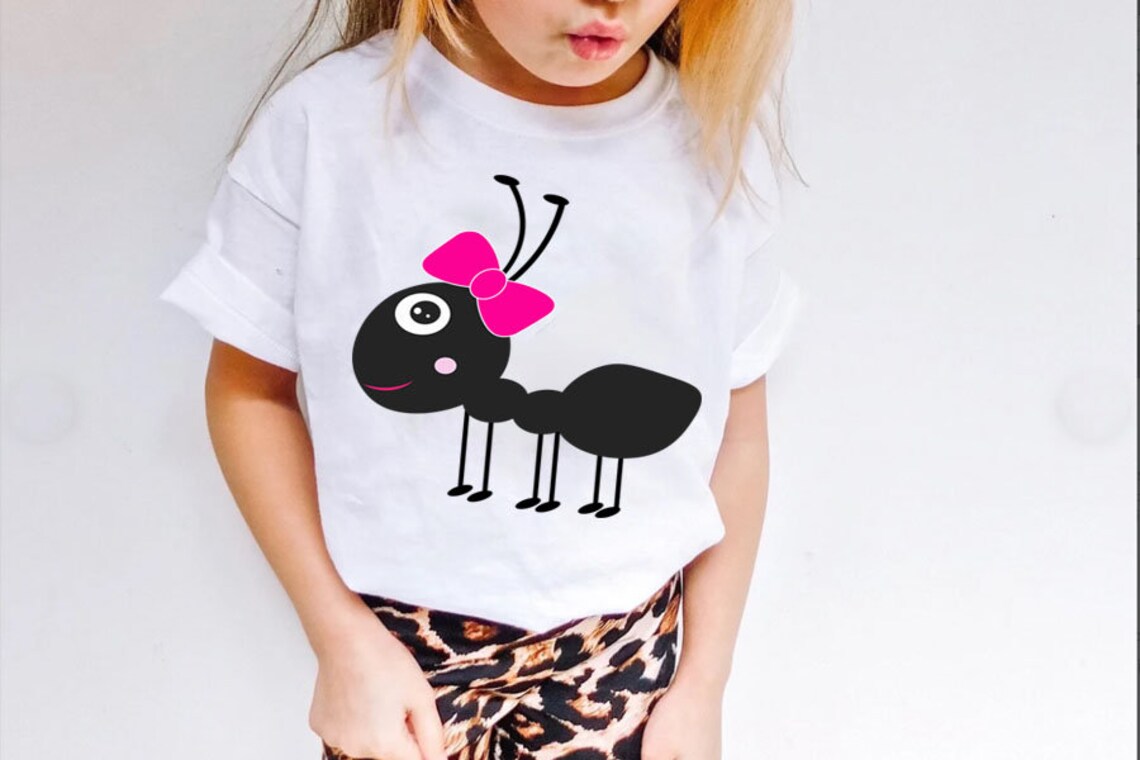Girl Ant Svg Ant Svg Cute Ant Svg Ant Clipart Ant Svg - Etsy