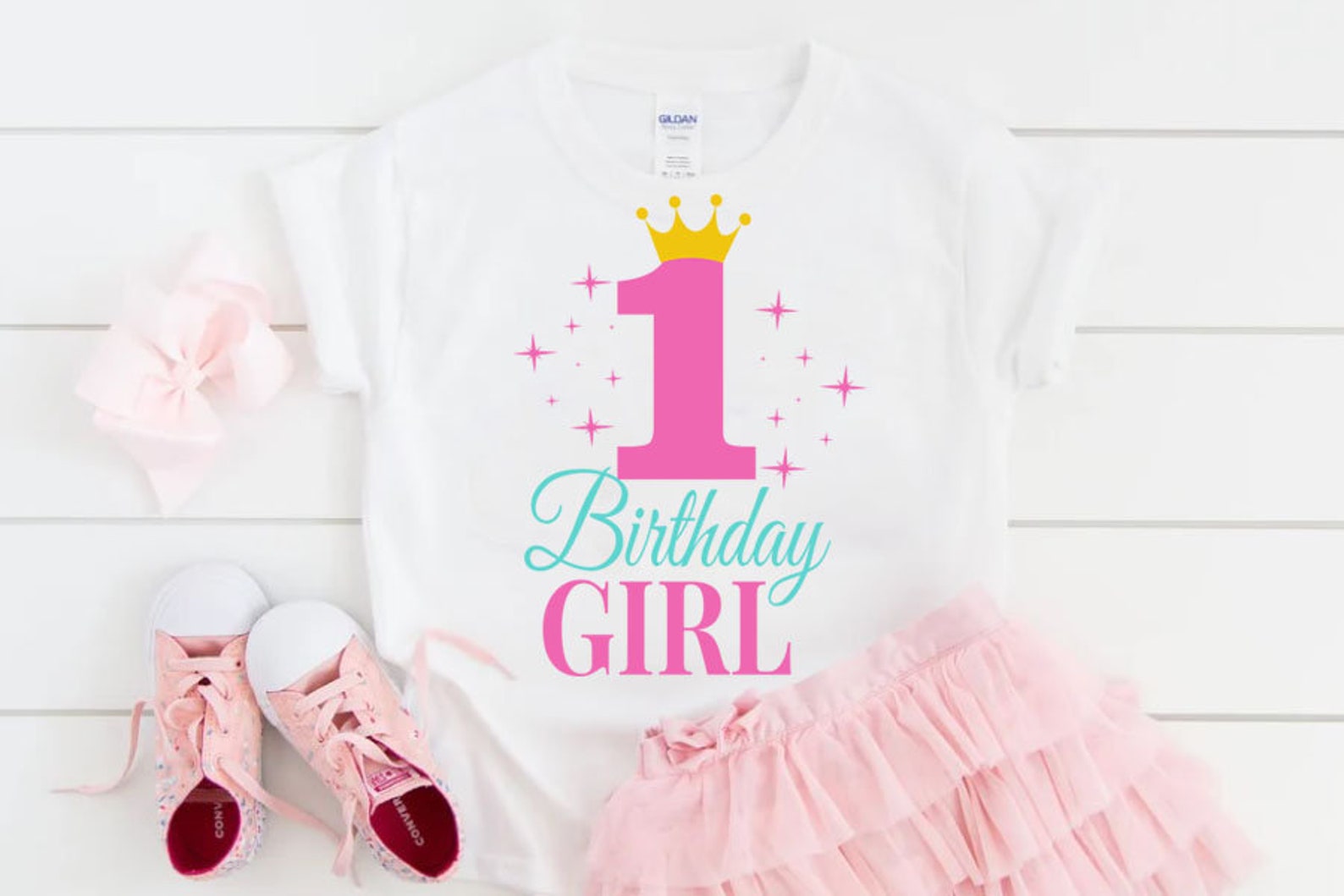 1st Birthday Svg, 1st Girl Birthday Svg, Birthday Princess Svg, B-day ...