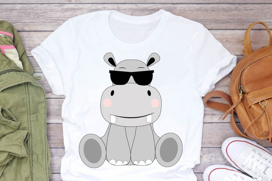 Hippo Svg Safari Animal Svg Jungle Svg Animal Svg - Etsy
