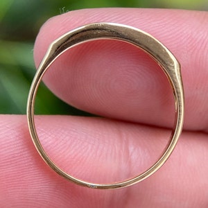 Ruby and Diamond Ring, Minimal and Timeless Design, Second Hand, Antique - Etsy