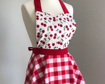 Retro 50s Apron | Etsy UK