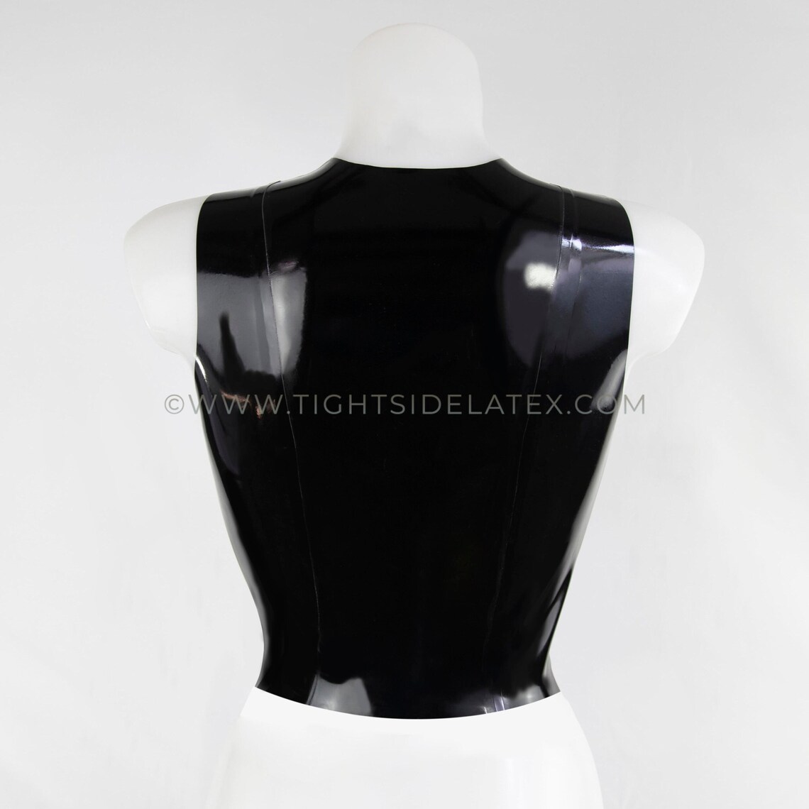 Latex Essential Cropped Vest Top - Etsy