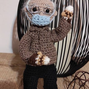 Bernie Sanders Crochet Doll PATTERN Download Digital PDF - Etsy