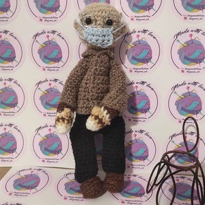 Bernie Sanders Crochet Doll PATTERN Download Digital PDF - Etsy