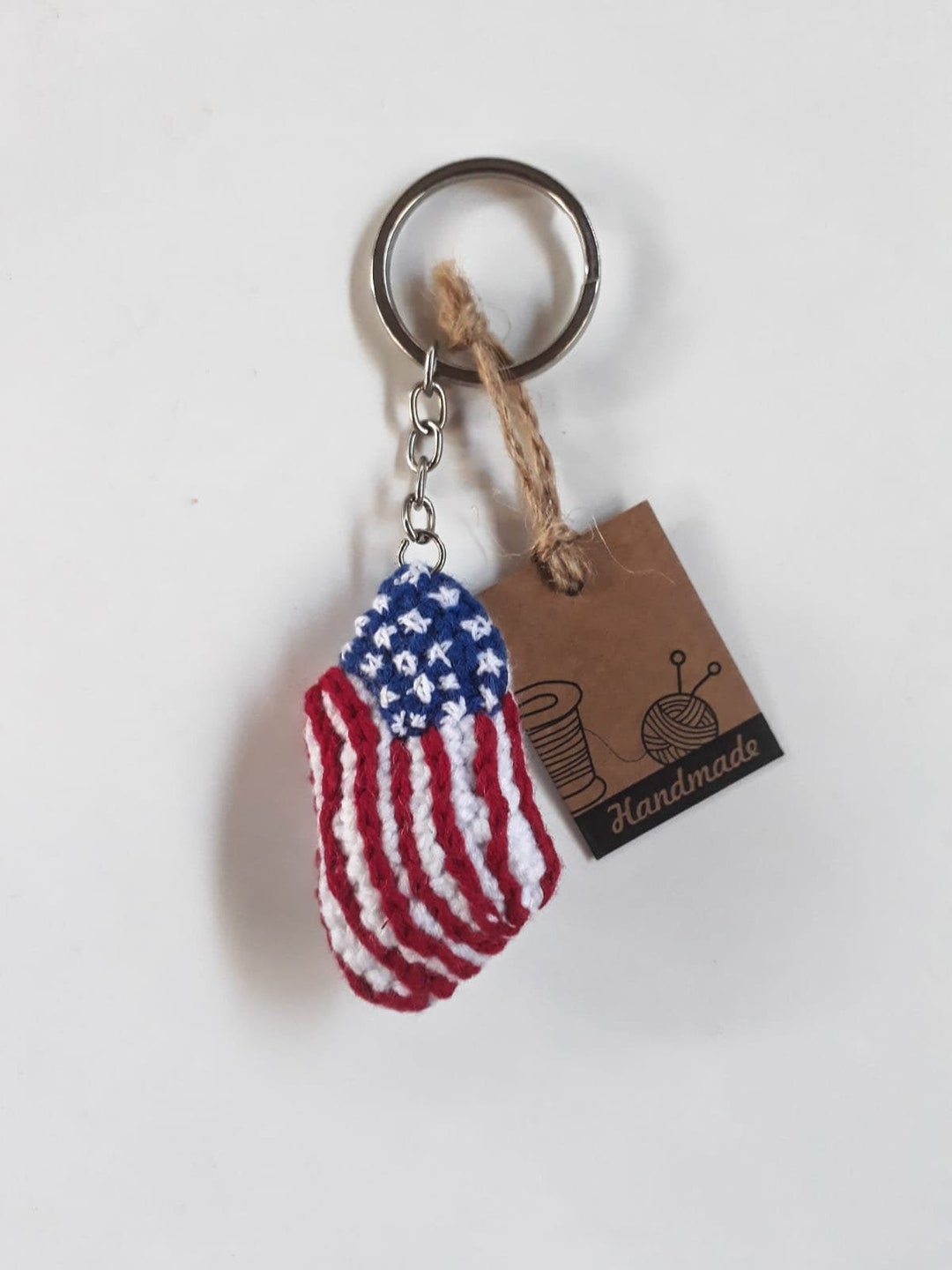 Countries Flag Keychain Amigurumi - Etsy
