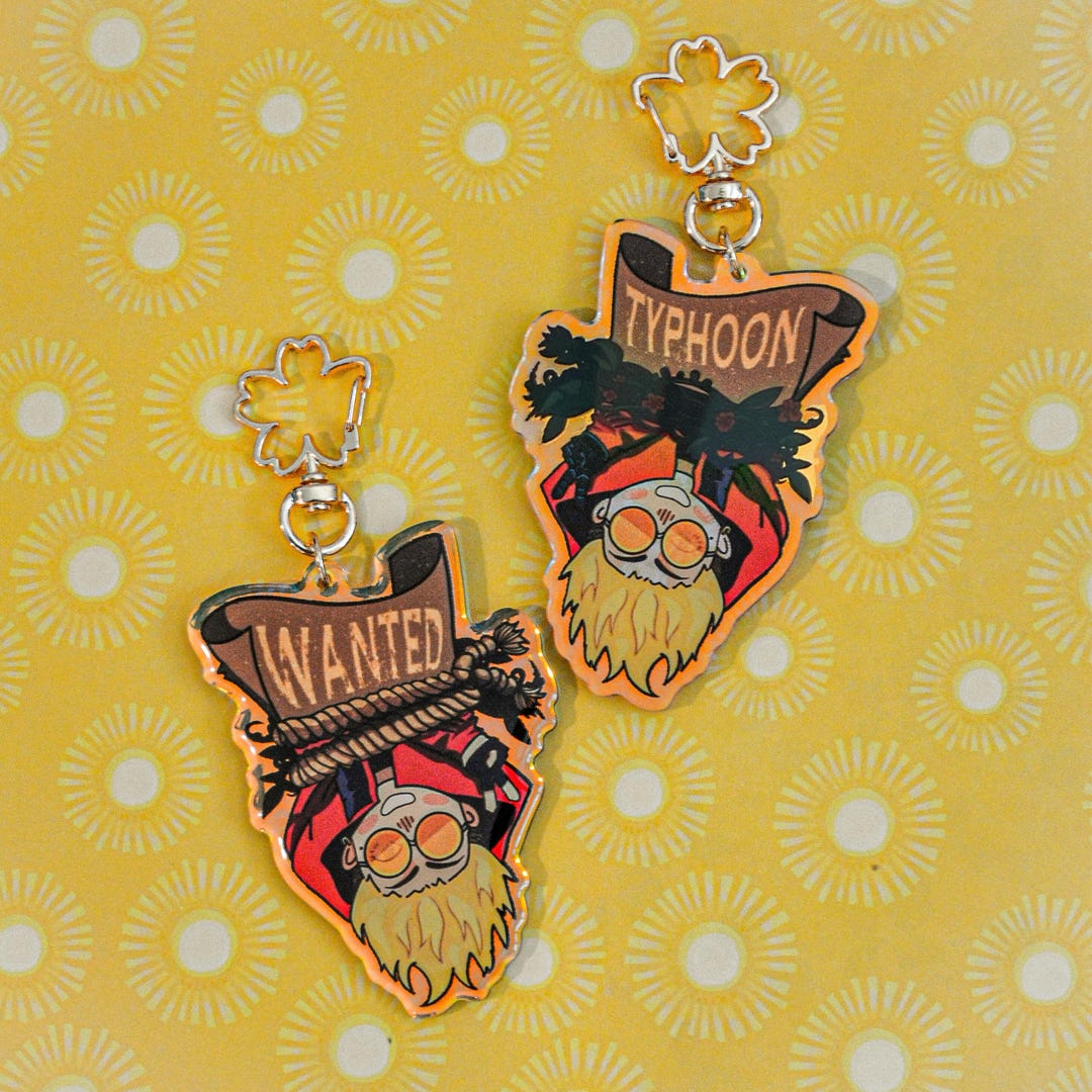 Wanted Vash - Trigun Wanted Poster Acrylic Charm (double Sided) - Etsy